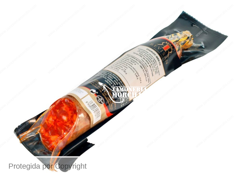 Compra 1/2 Chorizo Cular Ibérico REVISAN ⋆ JAMONERÍA MORCILLO