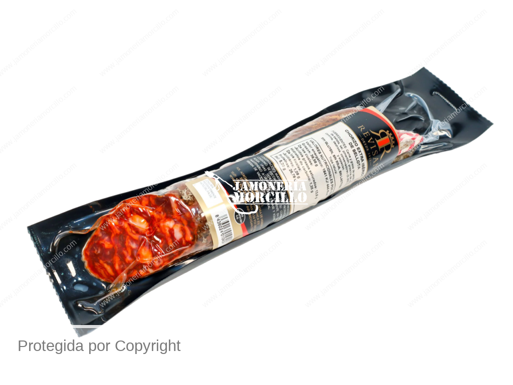 Compra 1/2 Chorizo Cular Extra Ibérico De Bellota REVISAN ⋆ JAMONERÍA ...